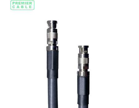 F-DIN-15-DIN High Flex 15 Meter CoaXPress Cable, 1.0/2.3 DIN to 1.0/2.3 ...