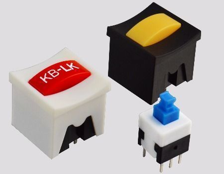 China Honyone PCB Mounted 4P1T Keyboard Switches for Control Panel ...