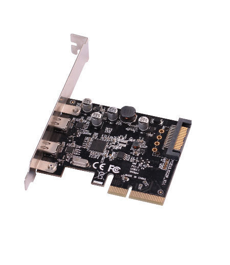 PCI-E Gen 2X4 to 2 Ports Type-C USB 3.1 Gen 2, usb c pci express pci ...