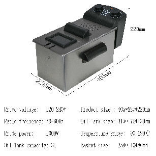 New type deep fryer with timer, deep fryer with timer electric deep ...