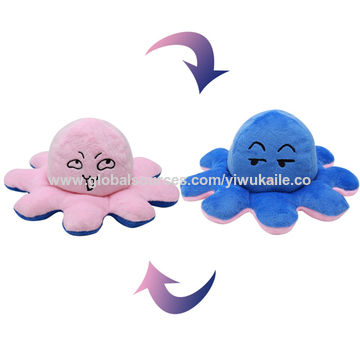 China The reversible octopus plushie simply flip the plushie to it's ...
