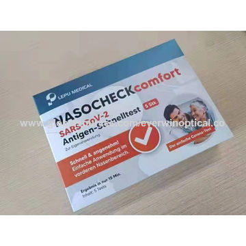 China NASOCHECKL LEPU Rapid Antigen Test Kit, Self-testing 5test Each ...