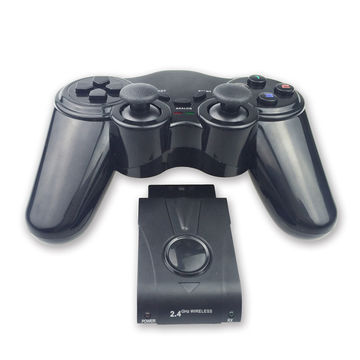 China 2.4G Joystick For ps2 game joypads PS2 console wireless ...