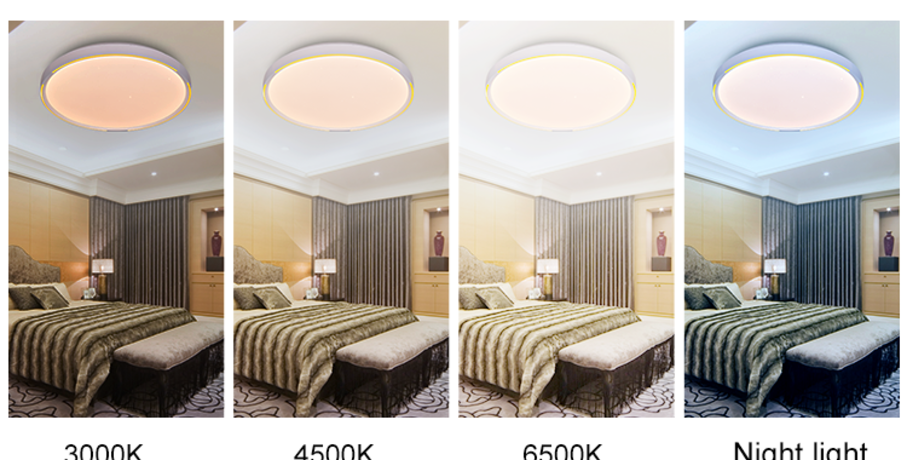 ENVIS LED smart ceiling light CCT remote control intelligent ceiling ...