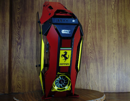 ATX full tower chassis gaming pc case with cool design, ESports chassis ...