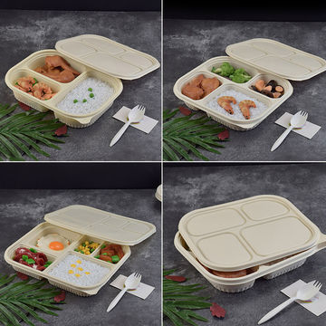 China Biodegradable Salad Containers compostable Salad packaging ...