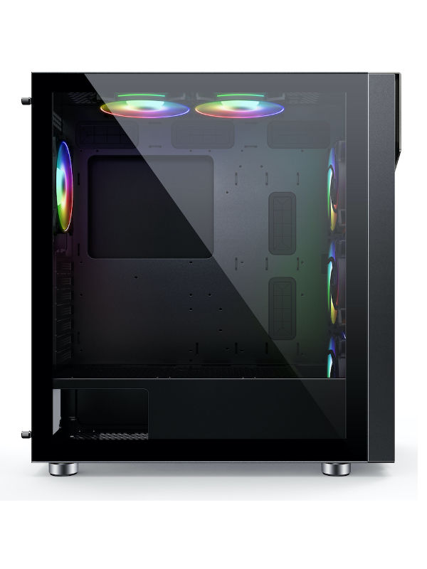 China SAMA W03 new structure gaming pc case vertical VGA card supported ...