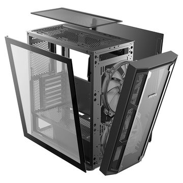 China SAMA W03 new structure gaming pc case vertical VGA card supported ...