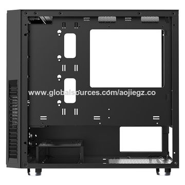 China SAMA hot selling M1 gaming pc case desktop computer cabinet MATX ...