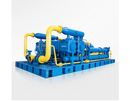 China 250 bar Natural Gas Booster CNG Station Compressor for Oil and ...