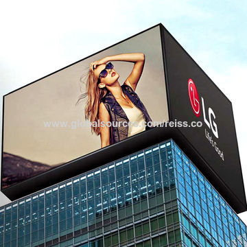 China P5 outdoor double sided LED display screen video wall wifi 4G ...