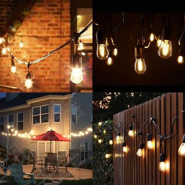 China E27/E26 Sockets Commercial Grade LED String Lights RGB ...
