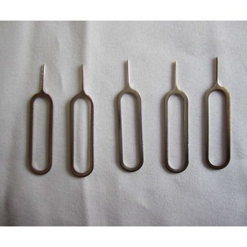 China Stainless steel SIM Card Eject Pin for iPhone Samsung mobile ...