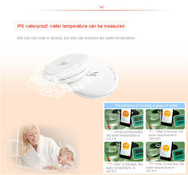 Bluetooth intelligent Baby Thermometer Monitor Baby's Temperature from ...