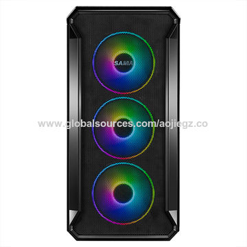 China SAMA M9 New computer case gaming pc case support MTAX/ITX ...