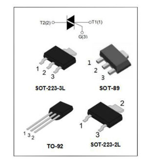 China BT131 Series 1A Triacs on Global Sources,1A Triacs BT131,BT131 ...