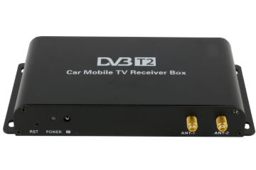 4 chipset High speed 180km/h 4 Tuner Car DVB-T2 Tuner Digital Car Tv ...