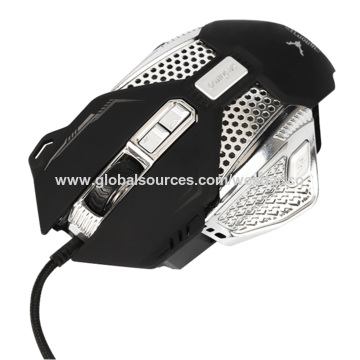 China WESDAR Gaming Mosue Colorful LED Wired Optical Sensor 1000/ 1600 ...