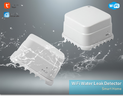 Tuya Smart Home Water Sensor for Sinks, Wireless Flood Overflow Sensor ...