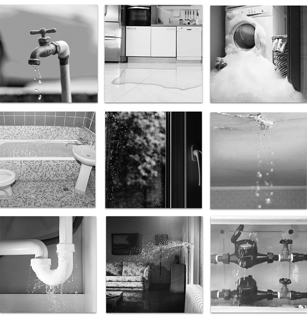 Tuya Smart Home Water Sensor for Sinks, Wireless Flood Overflow Sensor ...