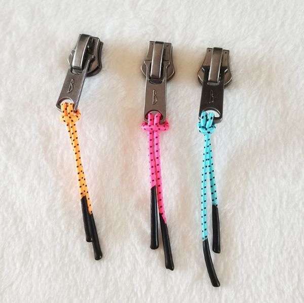 Solid / print /silicon Plastic Zipper Puller Rubber Silicone Zip Puller ...