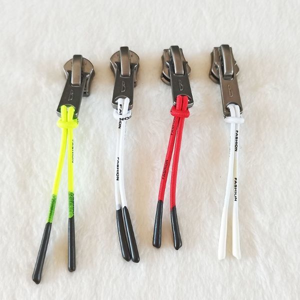 Solid / print /silicon Plastic Zipper Puller Rubber Silicone Zip Puller ...
