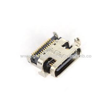 China Homyet Hybrid Right-Angle 24 Pin Type-c Usb RECEPTACLE Connector ...