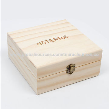China Wood Box Essential Oil Classic Wooden Perfume Boxes Desktop ...