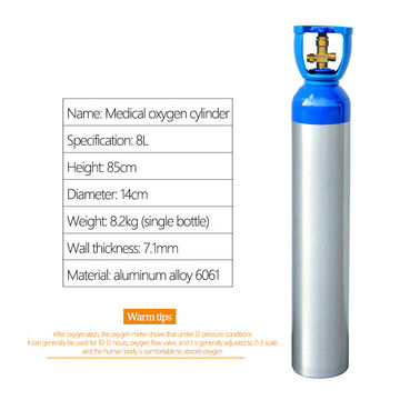 Oxygen Cylinder Size Mm