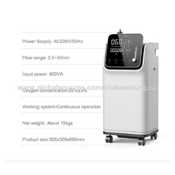 China Oxygen machine 5L household oxygen concentrators atomization ...
