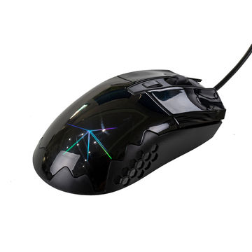 China 6D RGB gaming mouse, USB wired transparent gaming rainbow mouse ...