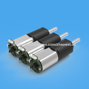 China 12mm Low Noise Micro DC Gear Motor with Encoder for Automatic ...