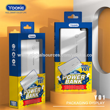 China YOOKIE Factory Dual USB Power Bank with UV Sanitizing on Global ...