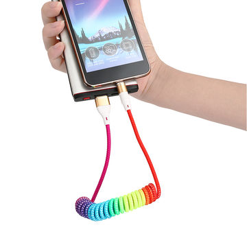 China HIGH ELASTIC AND STRETCHABLE SPRING DATA USB CABLE on Global ...