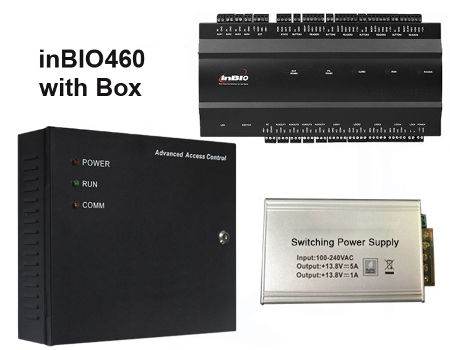 Biometric fingerprint access control 4 door access controller with ...