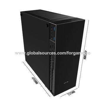 China High-end simple design gaming pc case with mute effect on Global ...