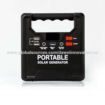 China Outdoor power generators camping power supply solar power HP100 ...