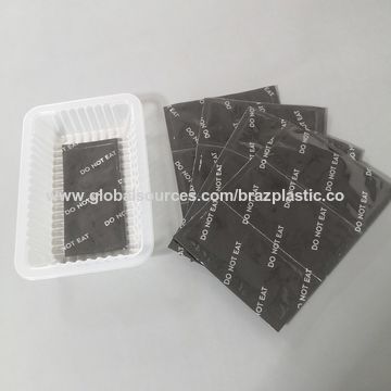 China Super soaker pads for absorb blood of meat chicken black color on ...