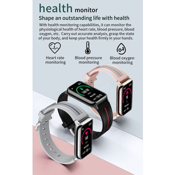 China 1.57" Smart Watch Hyperboloid Glass Screen IP68 Heart Rate BP ...