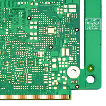 China PCIE graphics card PCB,12-layer,hard gold finger,Custom circuit ...