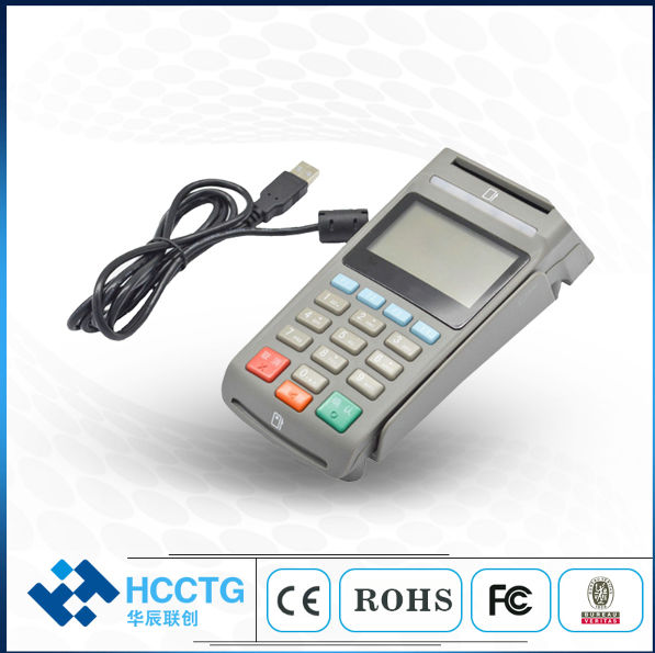 17Keypad Handheld LED Contact MSR Contactless NFC Pinpad Credit Card ...