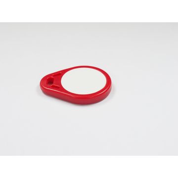 Taiwan RFID ABS Key Fob, Red+White, ATA5577, 125kHz Frequency, Read ...