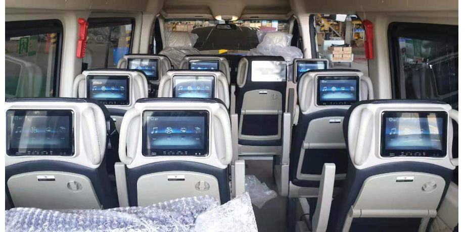 China Bus entertainment 9 inch 10 inch touch screen with SD card reader ...