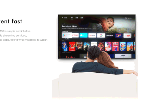 4K Google Certified TV Stick Android 9.0 ATV OS 2.4G 5G WiFi Chromecast ...