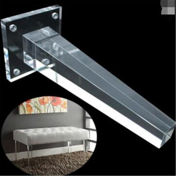 China 26" Custom Long Clear Acrylic Furniture Legs Lucite Table Legs on ...
