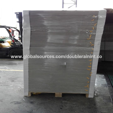 China One Side Black Painted Grey Back 600gsm 650gsm black paper board ...