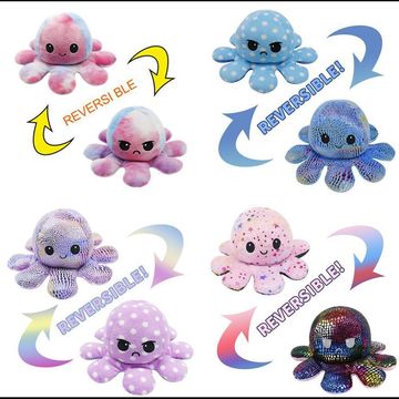 China Flip Octopus toys, reversible octopus, sea animal plush toys ...
