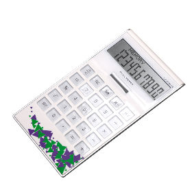 10-digit solar dual power plastic big key color calculator, solar ...