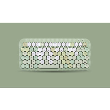China SK-643BT OEM factory direct sales Compact size Honeycomb Keyboard ...