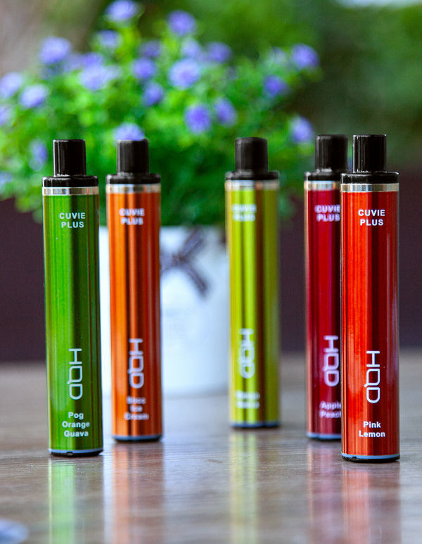 China Electronic Cigarette HQD CUVIE PLUS Disposable Vape on Global ...